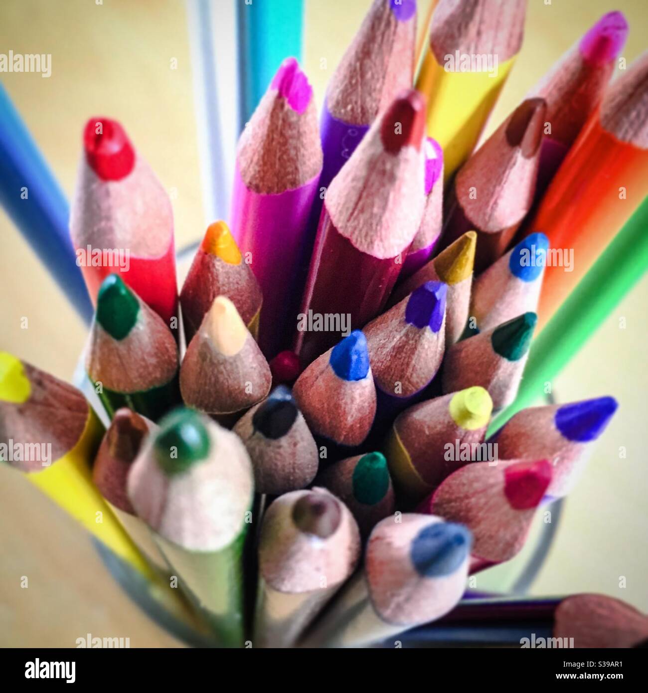 Multiple pencils hi-res stock photography and images - Alamy