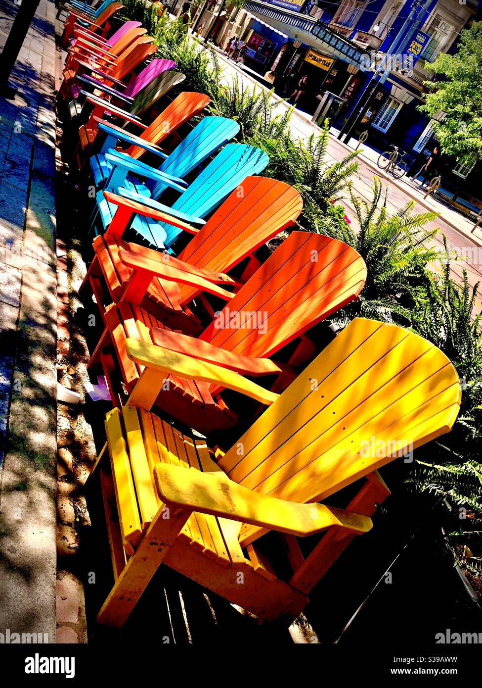 Rainbow colours toronto hi-res stock photography and images - Alamy