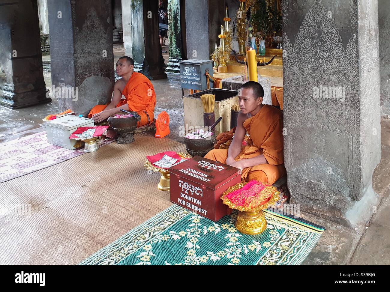 Monks Blessings High Resolution Stock Photography and Images - Alamy