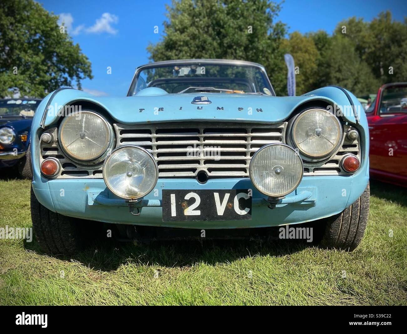 Classic car - Triumph TR Stock Photo - Alamy