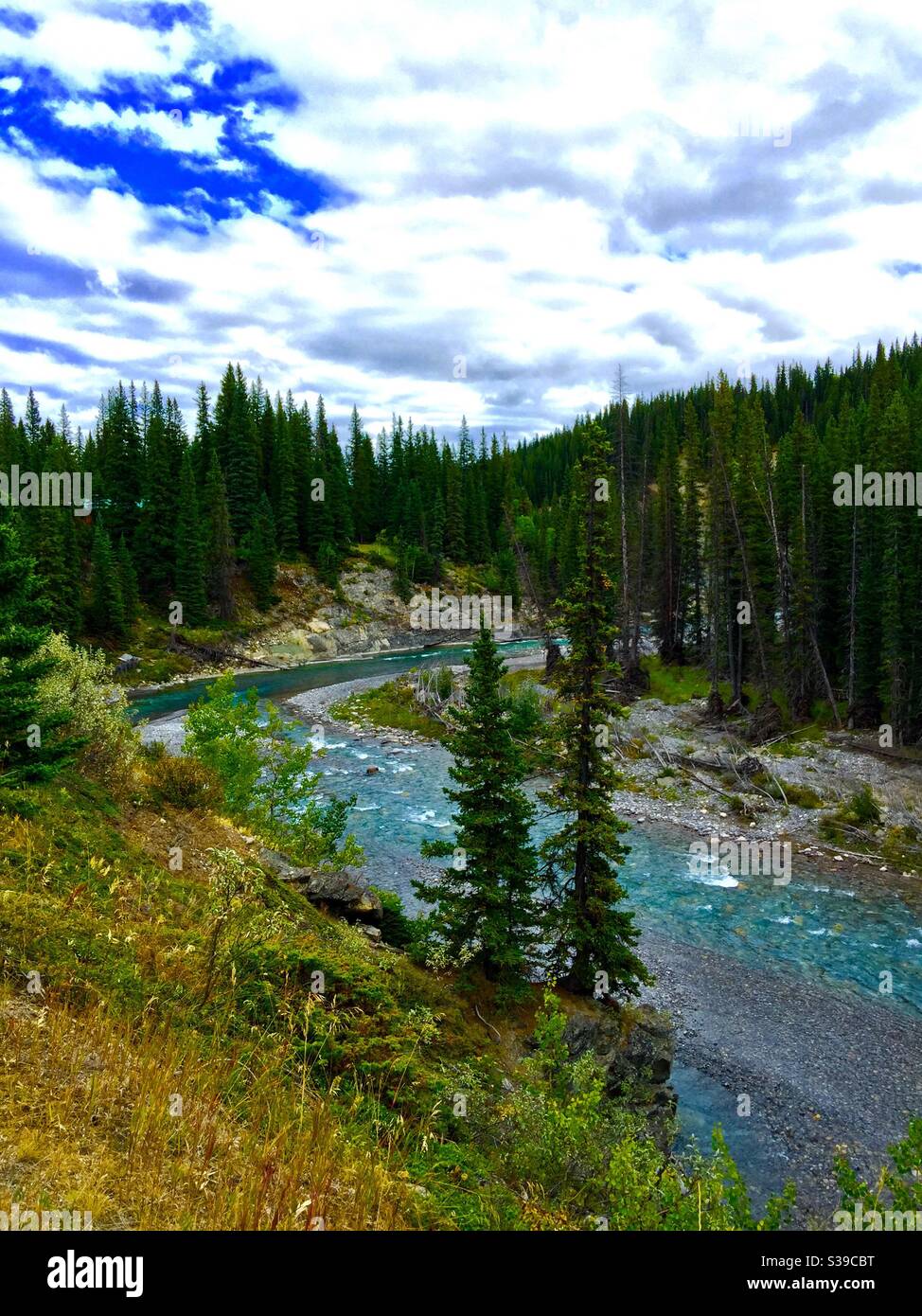 Traveling Alberta, Ghost River, Hamlet of Benchlands, Village of ...