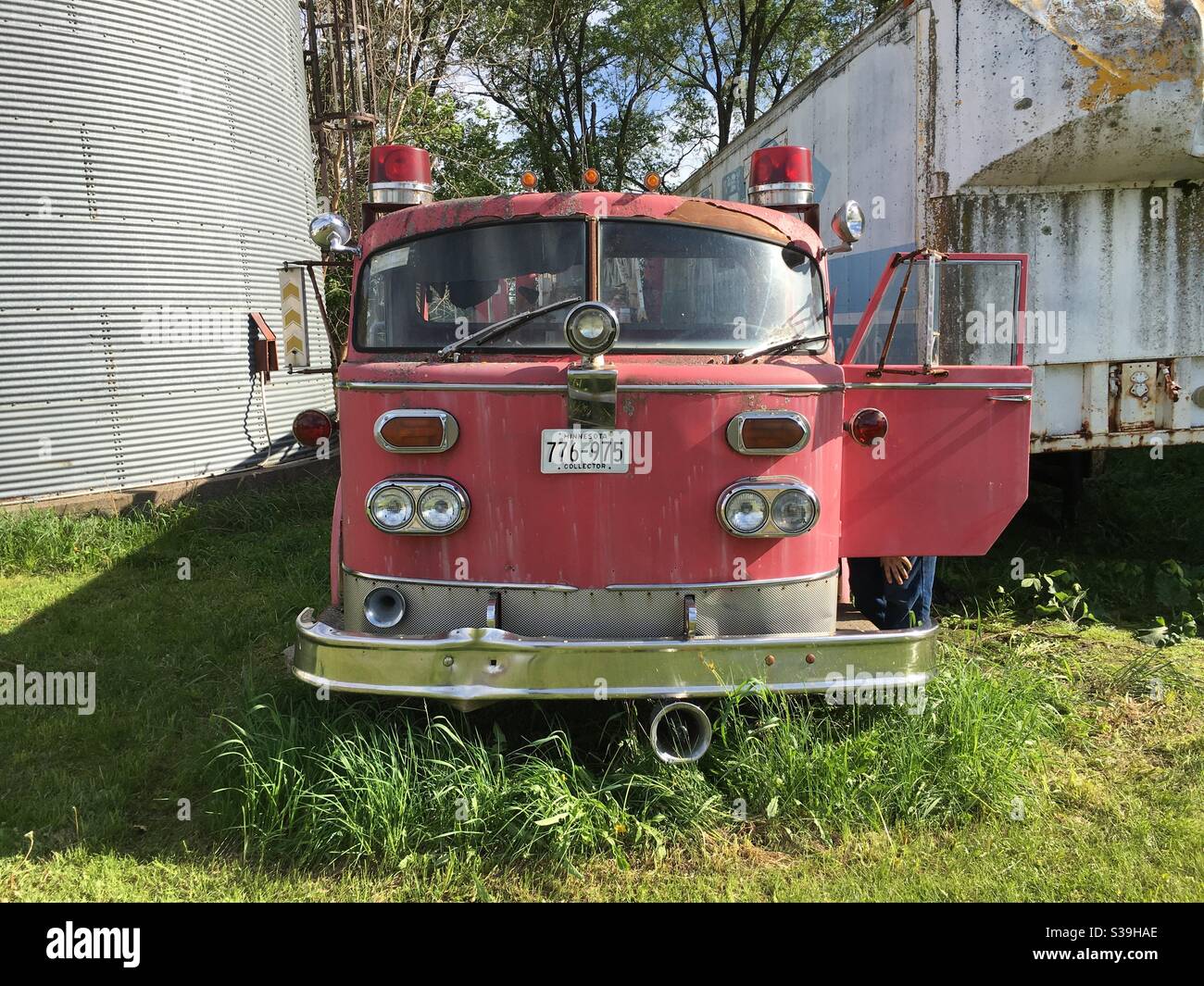 Classic fire truck hi-res stock photography and images - Alamy