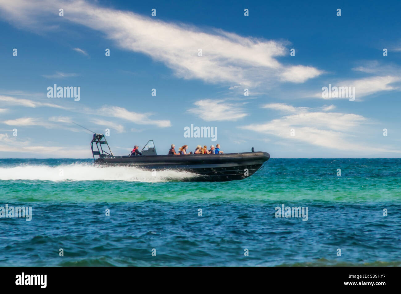 Motorboat ride up hi-res stock photography and images - Alamy