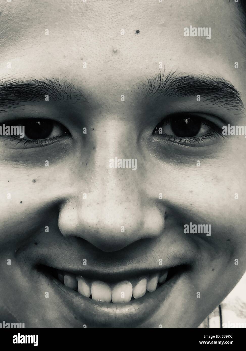 Boys nose hi-res stock photography and images - Alamy