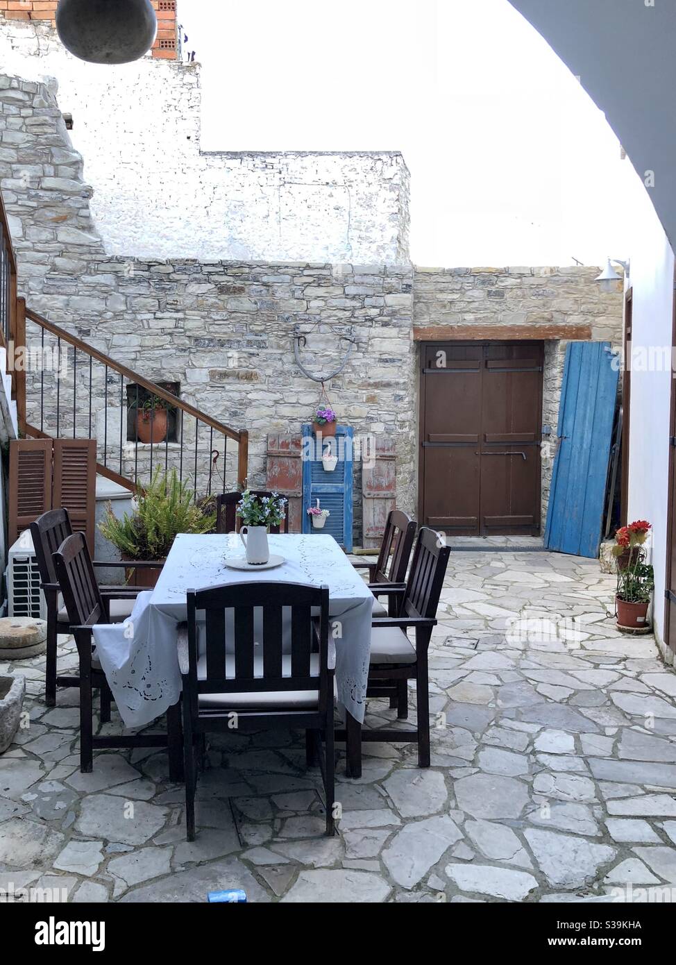 Traditional cyprus door hi-res stock photography and images - Alamy