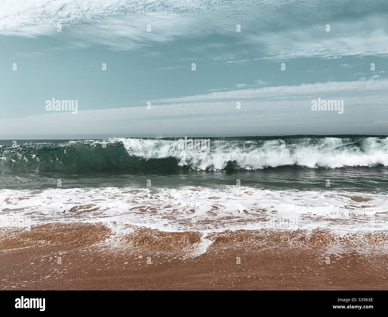 Low angle view waves hi-res stock photography and images - Alamy
