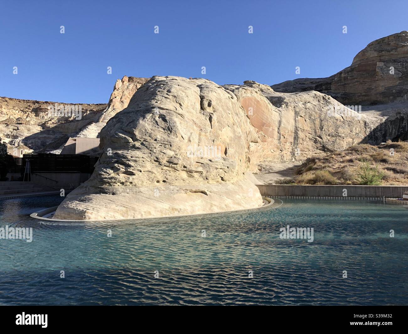Swimming Pool at Amangiri Hotel, Arizona Stock Photo - Alamy