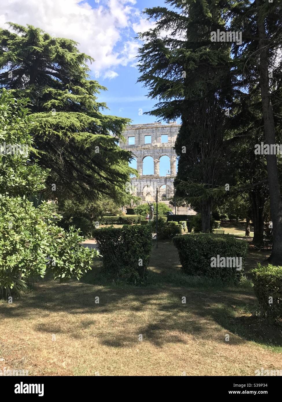 Pula Amphitheatre, Croatia Stock Photo - Alamy