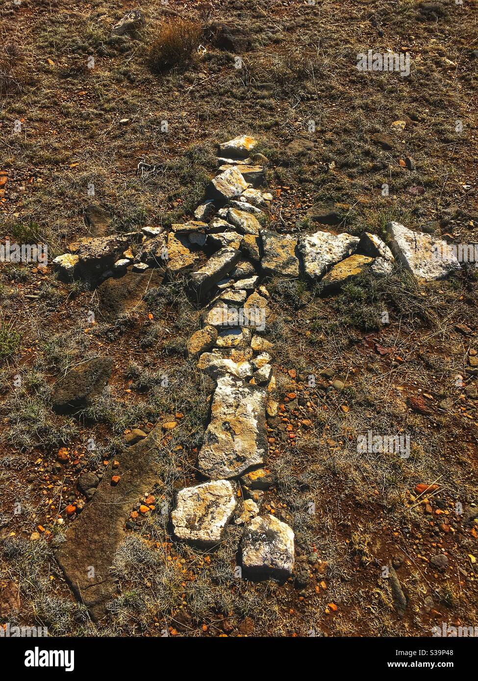 Cross of stones hi-res stock photography and images - Alamy