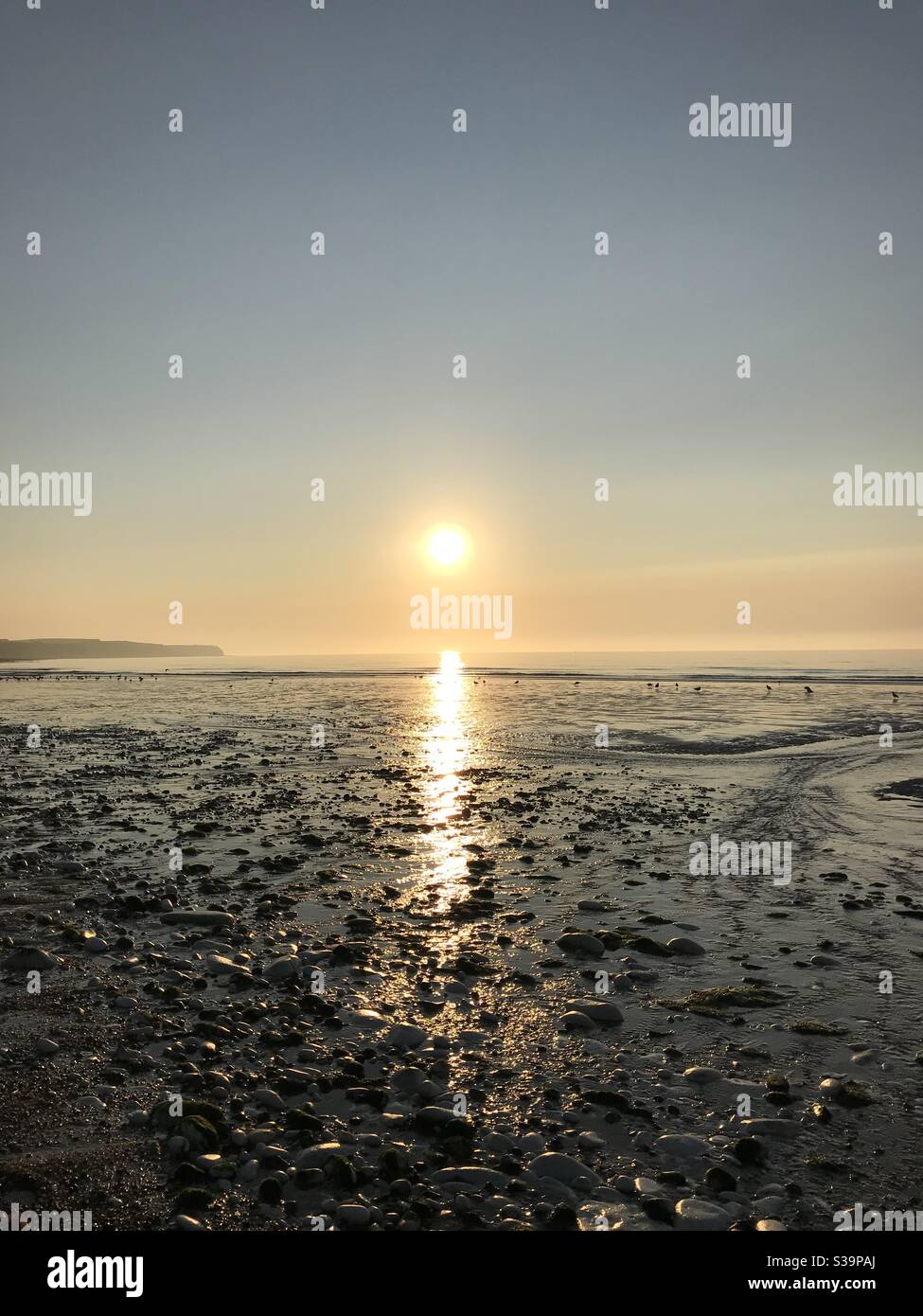 Morning sunrise at beach hi-res stock photography and images - Alamy
