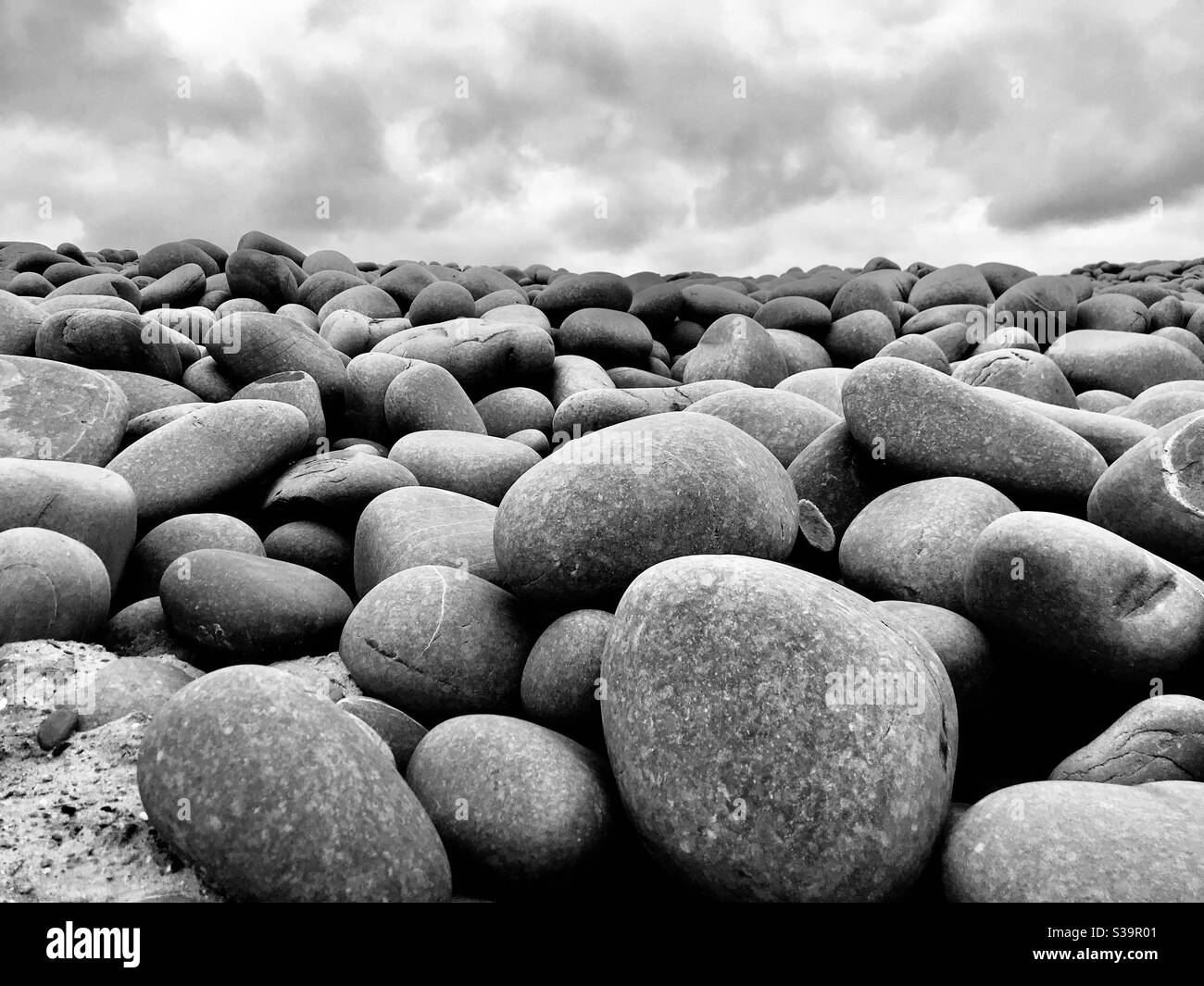 Pebble Ridge at Westward Ho!, North Devon UK Stock Photo - Alamy