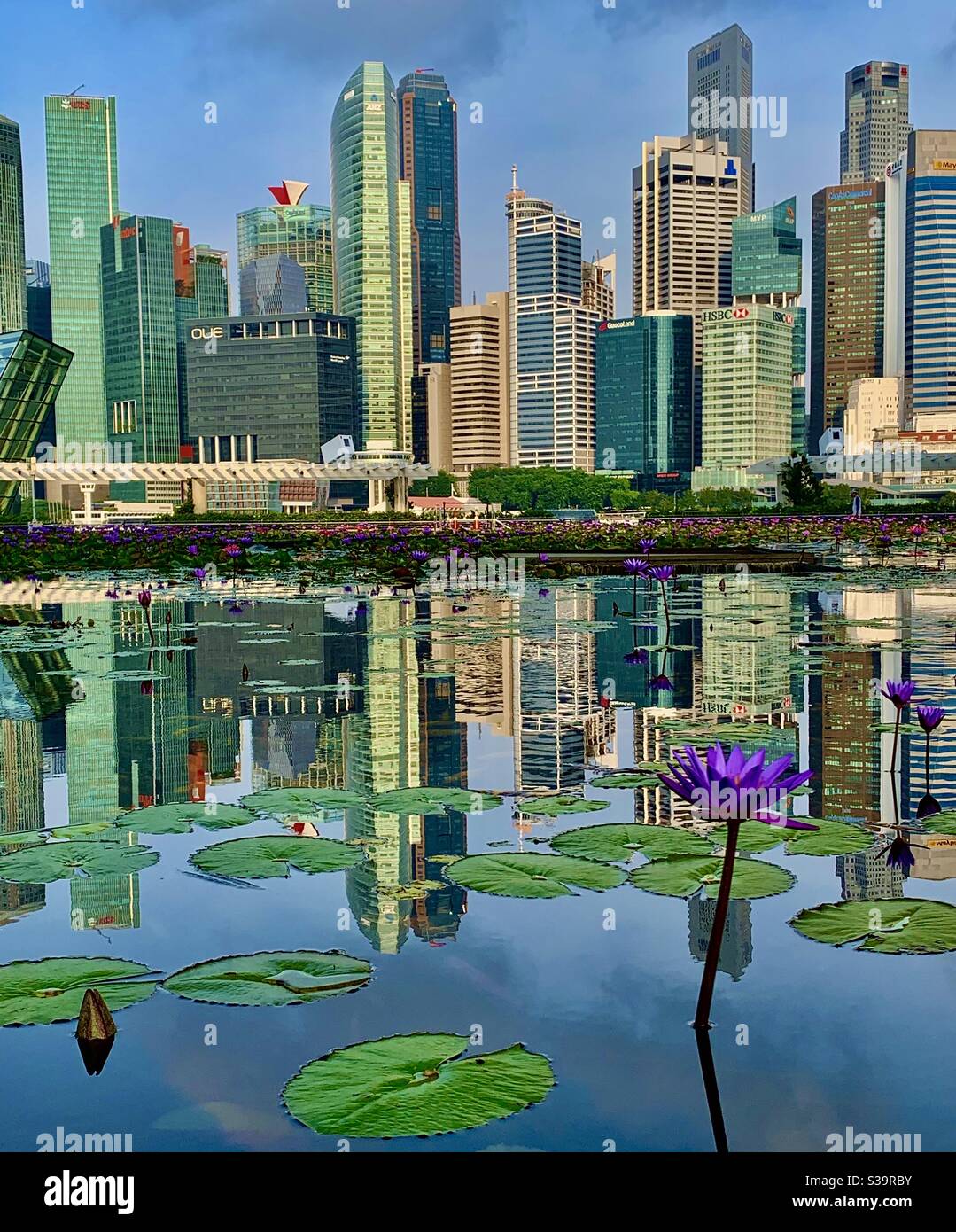 Reflection cityscape hi-res stock photography and images - Alamy