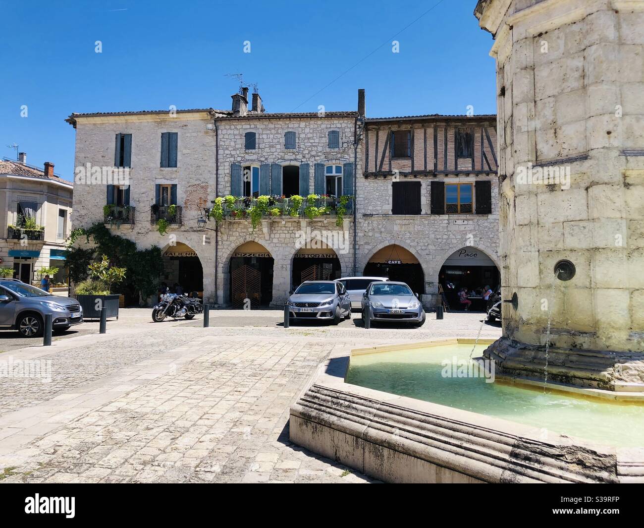 Eymet in France Stock Photo - Alamy