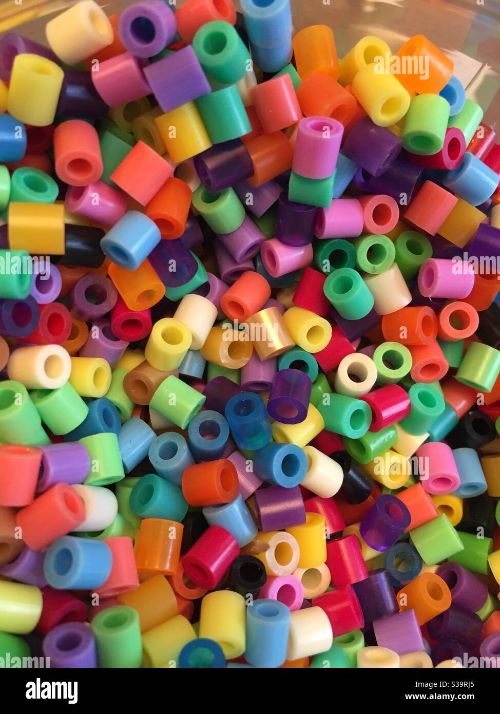Kids crafting beads hi-res stock photography and images - Alamy