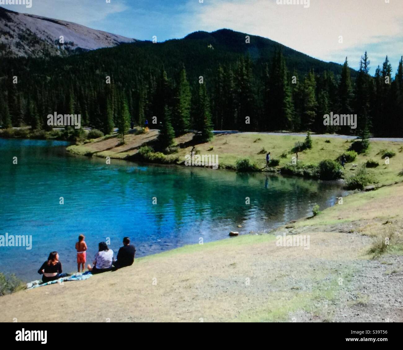Forget-me-not Pond, Kananaskis country, Alberta, Canada, travelling ...