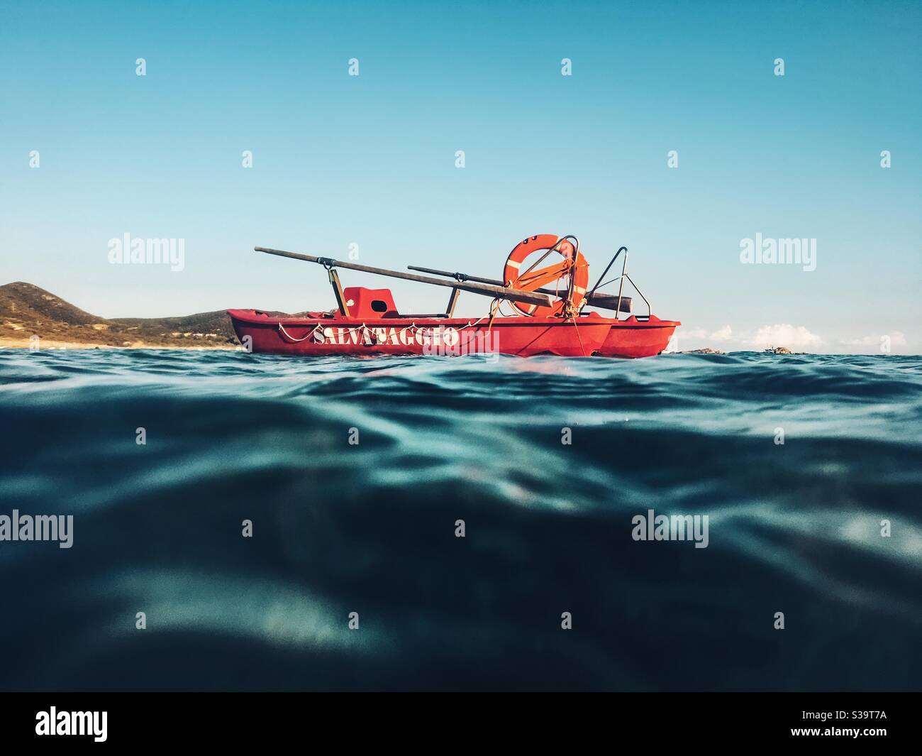 Raft sky blue hi-res stock photography and images - Alamy