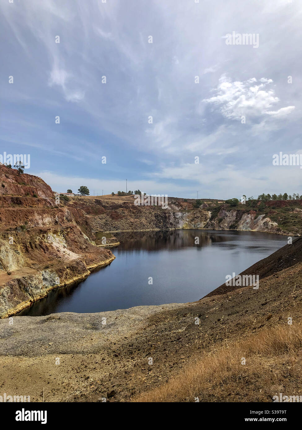 Mine water pool Stock Photo - Alamy