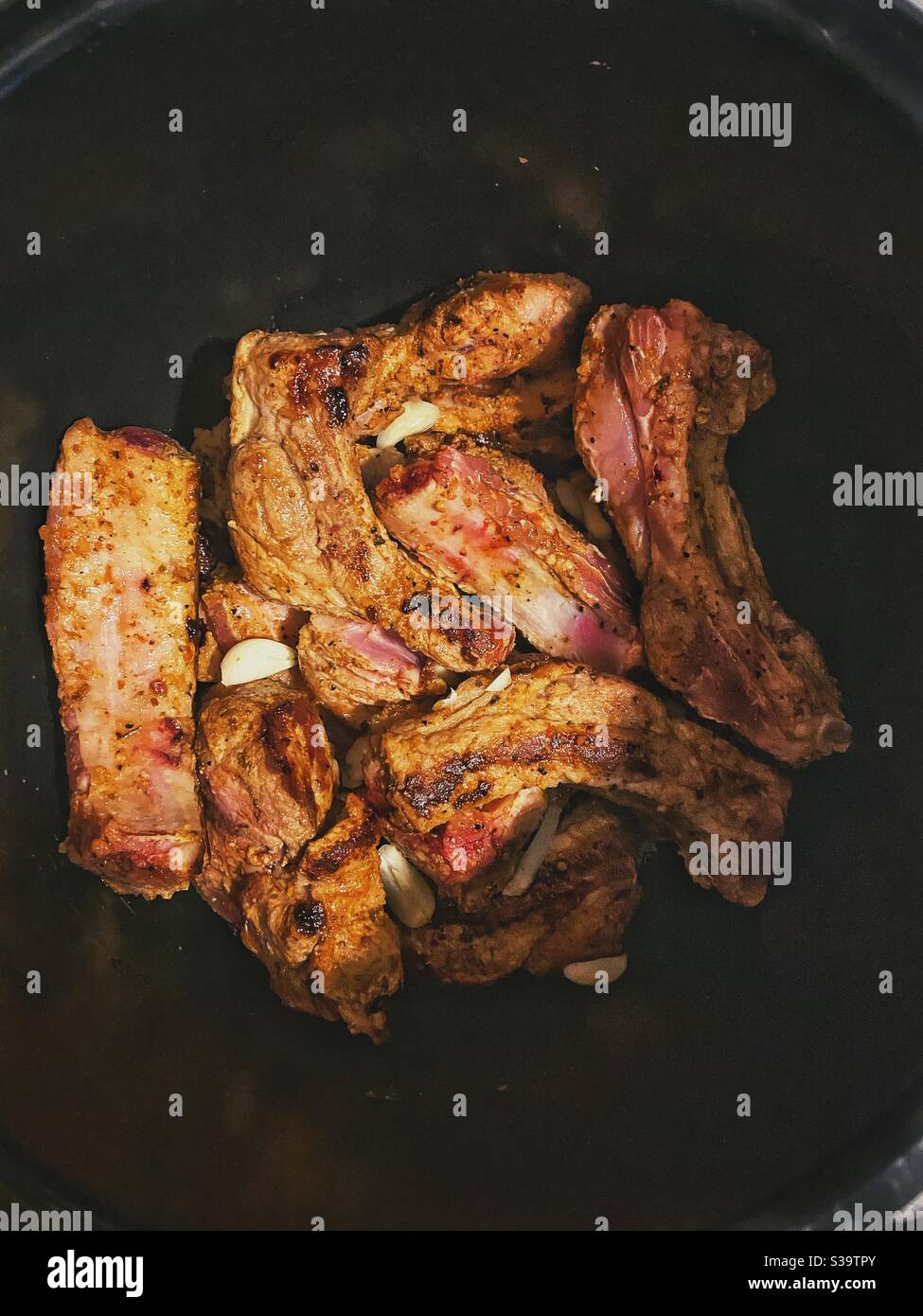 Baby back pork ribs hi-res stock photography and images - Alamy