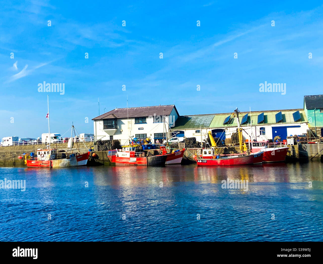 Aberystwyth harbour hi-res stock photography and images - Alamy