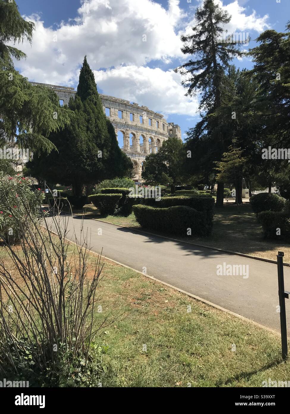 Pula amphitheatre hi-res stock photography and images - Alamy
