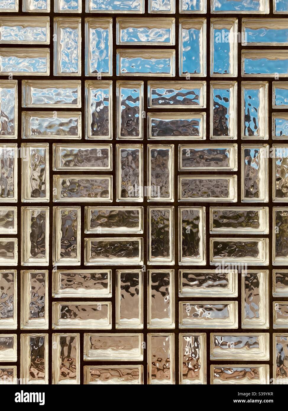 Abstract Glass pattern Stock Photo - Alamy