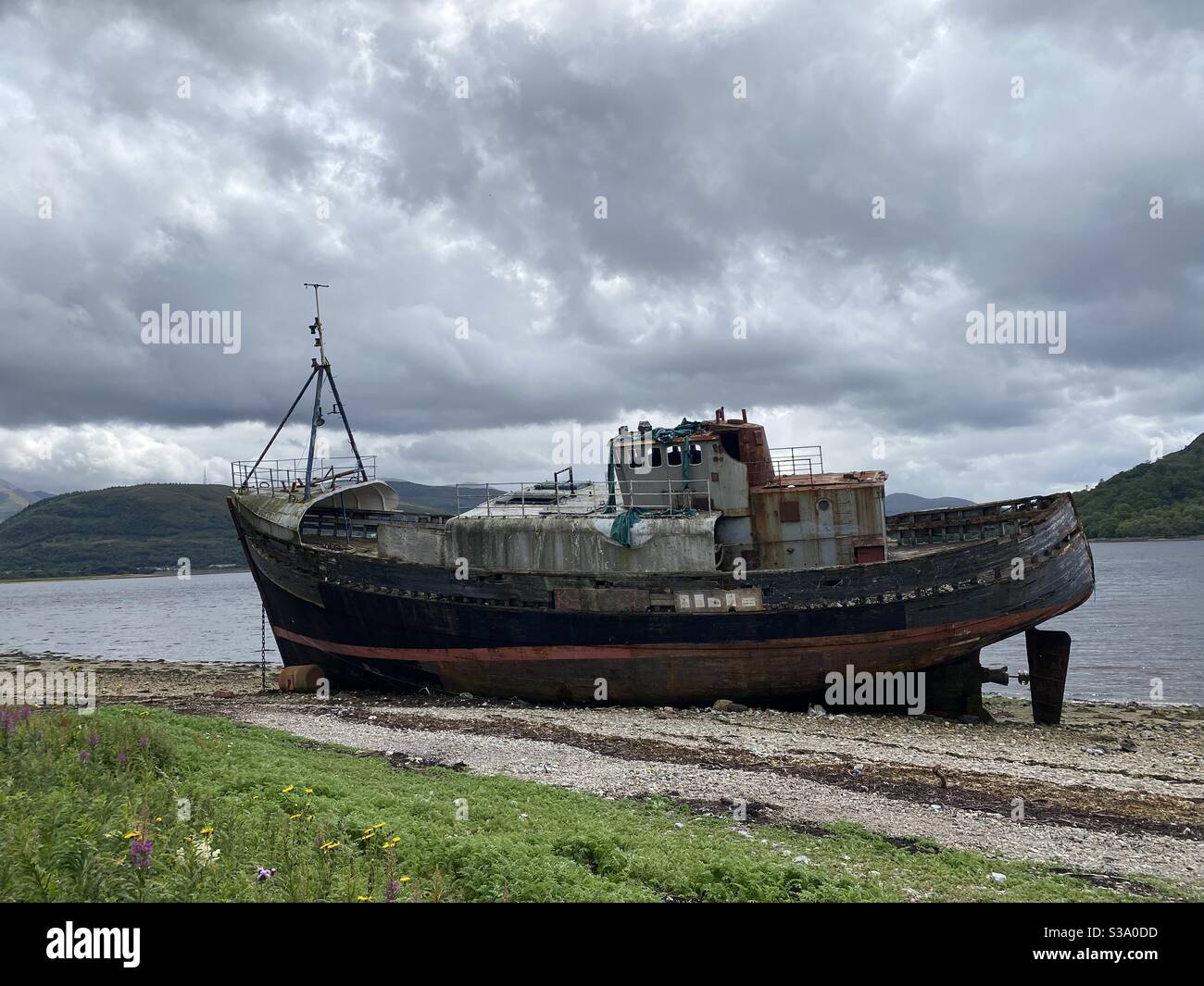 The corpach wreck hi-res stock photography and images - Alamy