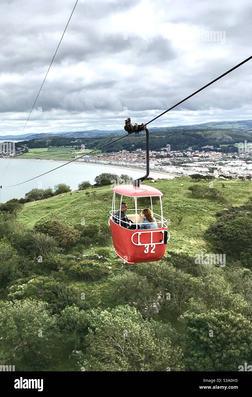 Cable car ride Stock Photo - Alamy