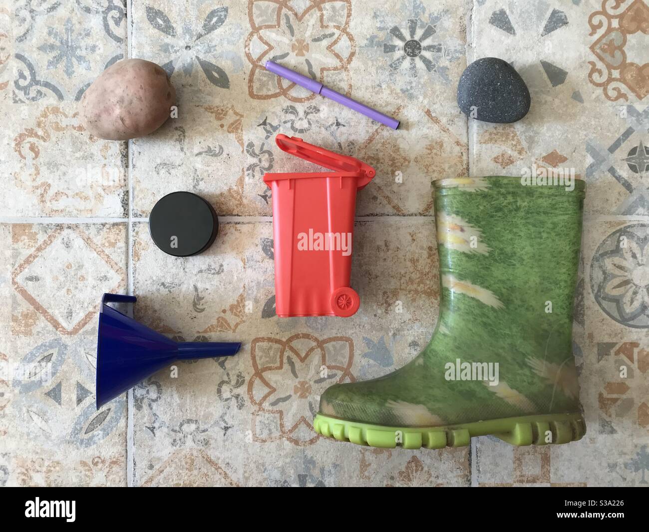 Motley Crew Collage Stock Photo - Alamy