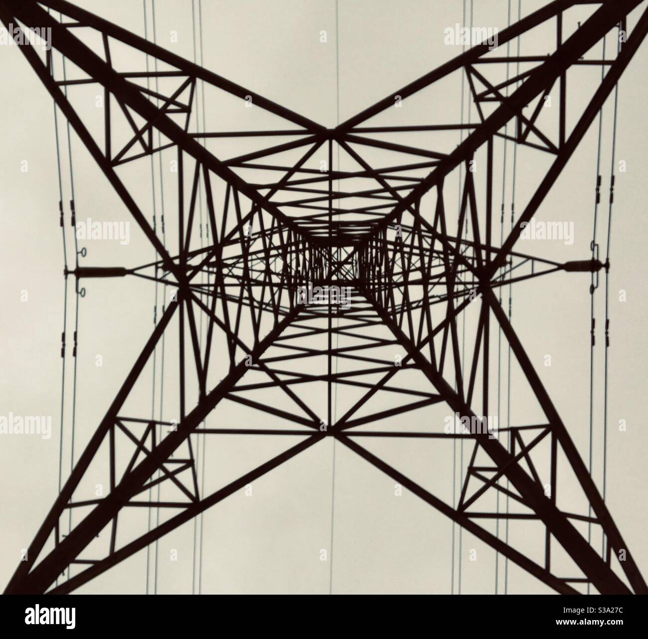 Pylon pattern hi-res stock photography and images - Alamy