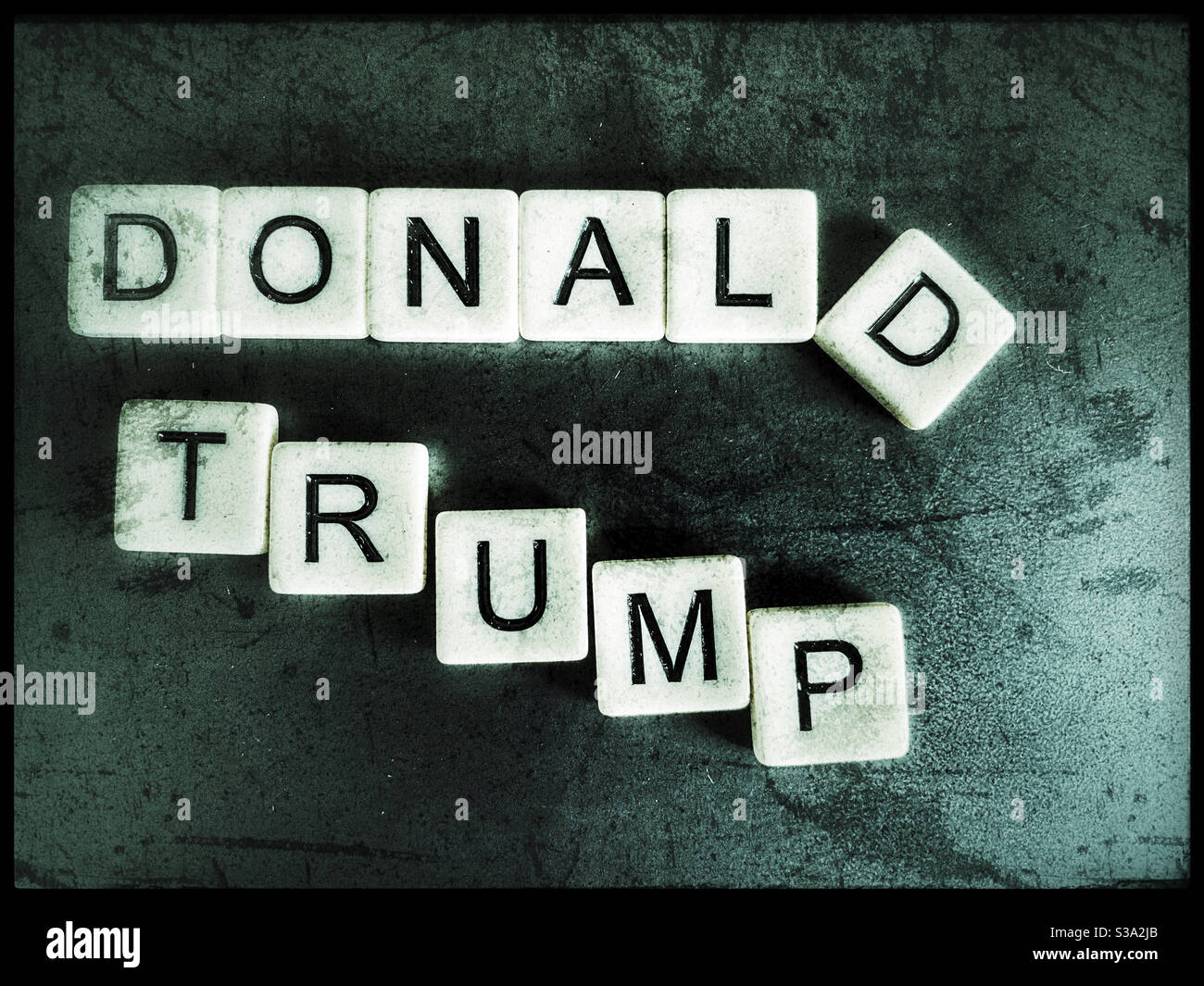 Donald trump letters hi-res stock photography and images - Alamy