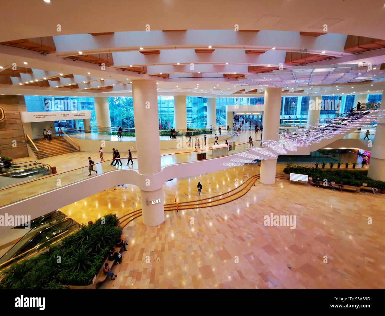 Interior pacific place shopping mall hi-res stock photography and ...