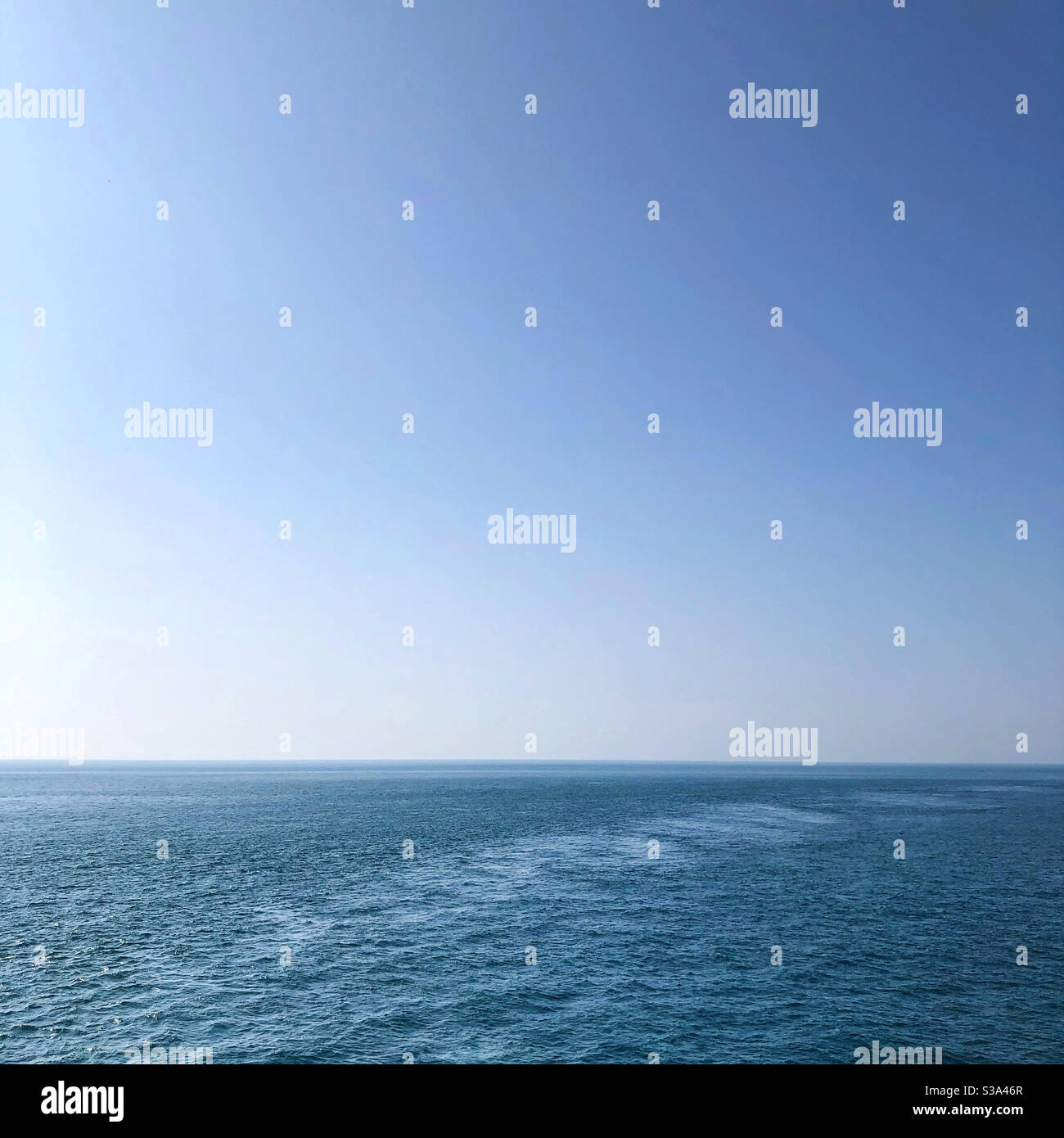 Into the blue Stock Photo - Alamy