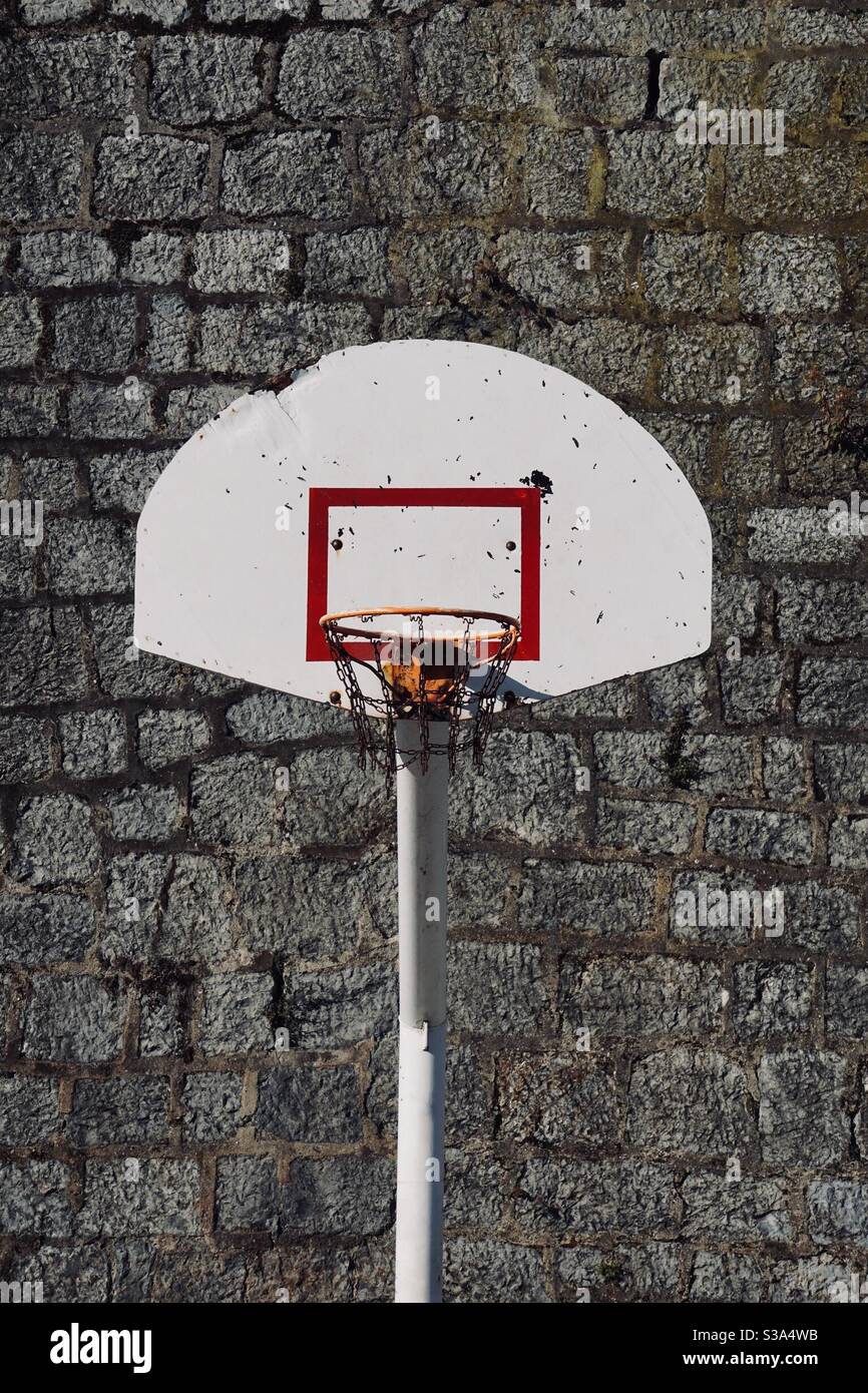 Old Basketball Hoop High Resolution Stock Photography and Images - Alamy