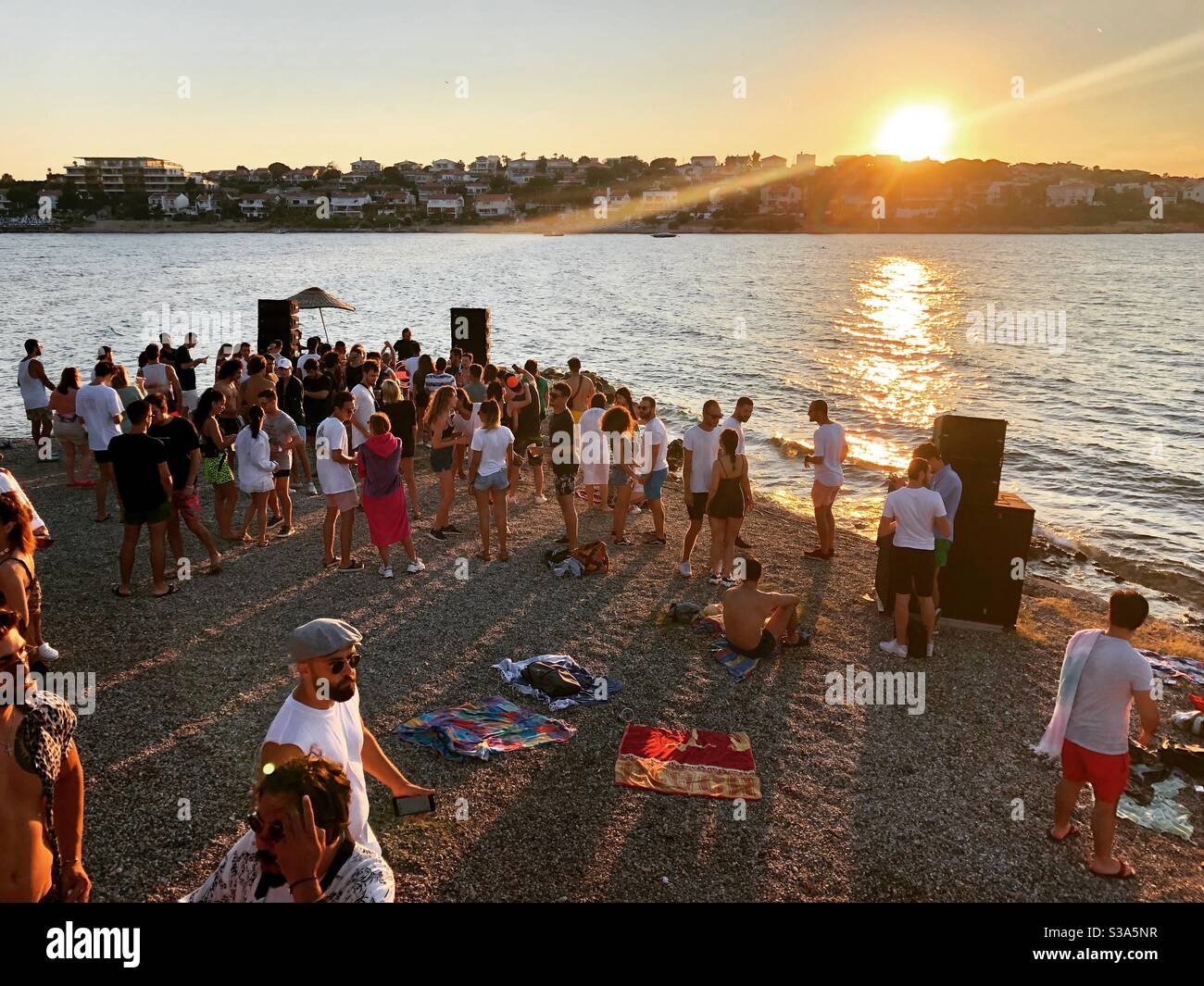 Festival sunset hi-res stock photography and images - Alamy