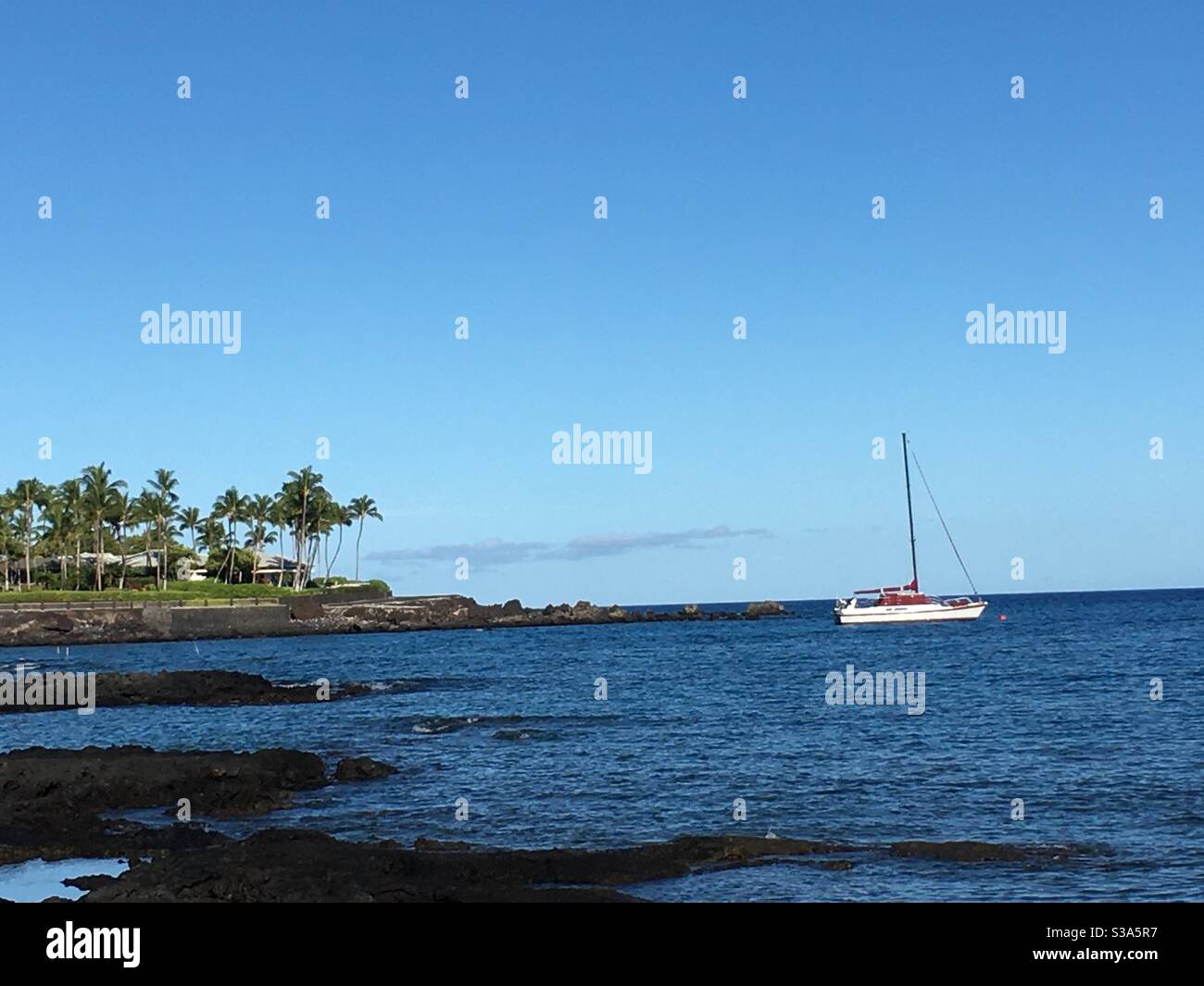 Hawaii big island boat hi-res stock photography and images - Alamy