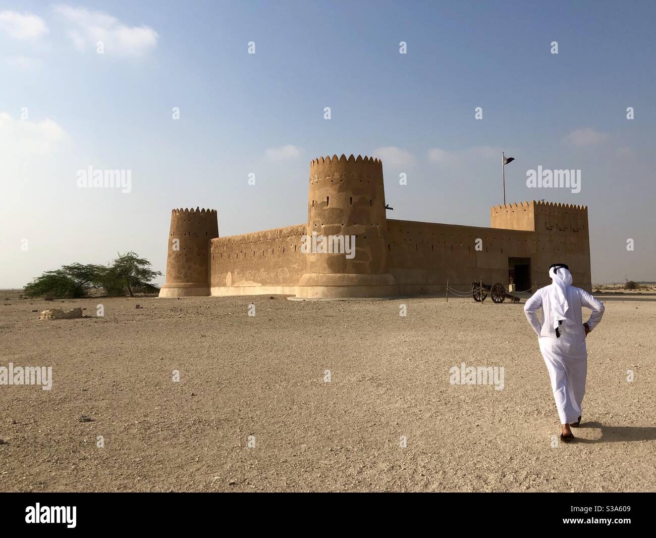 Zubara fort hi-res stock photography and images - Alamy