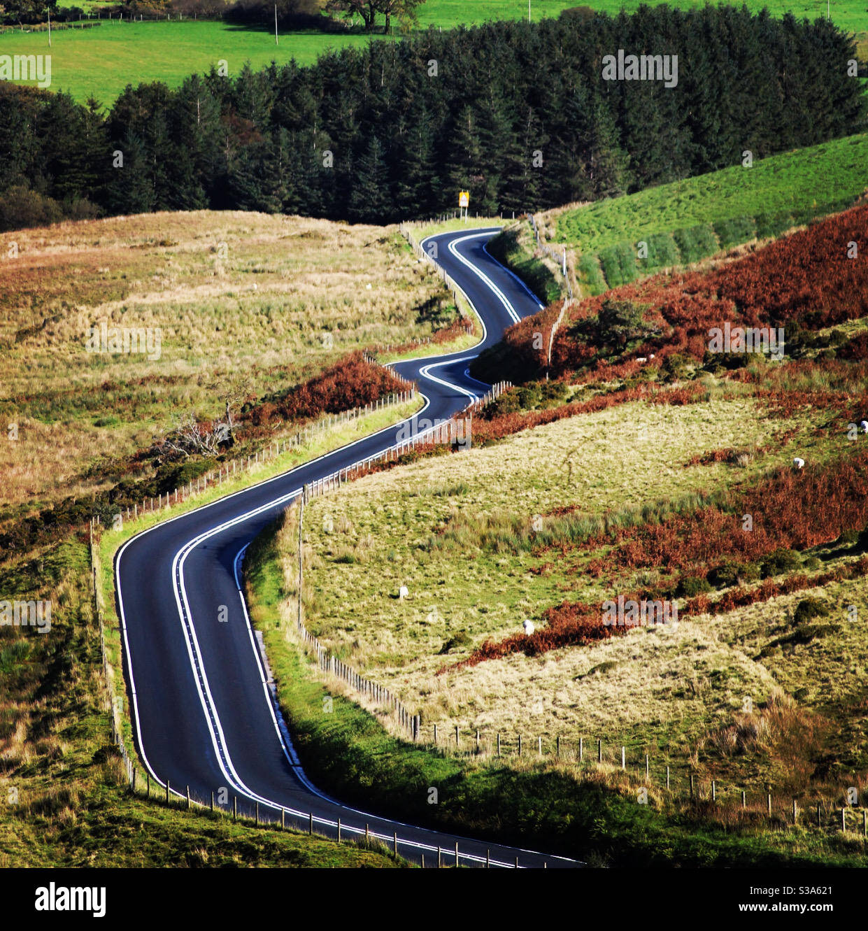 Country Road Wales High Resolution Stock Photography and Images - Alamy