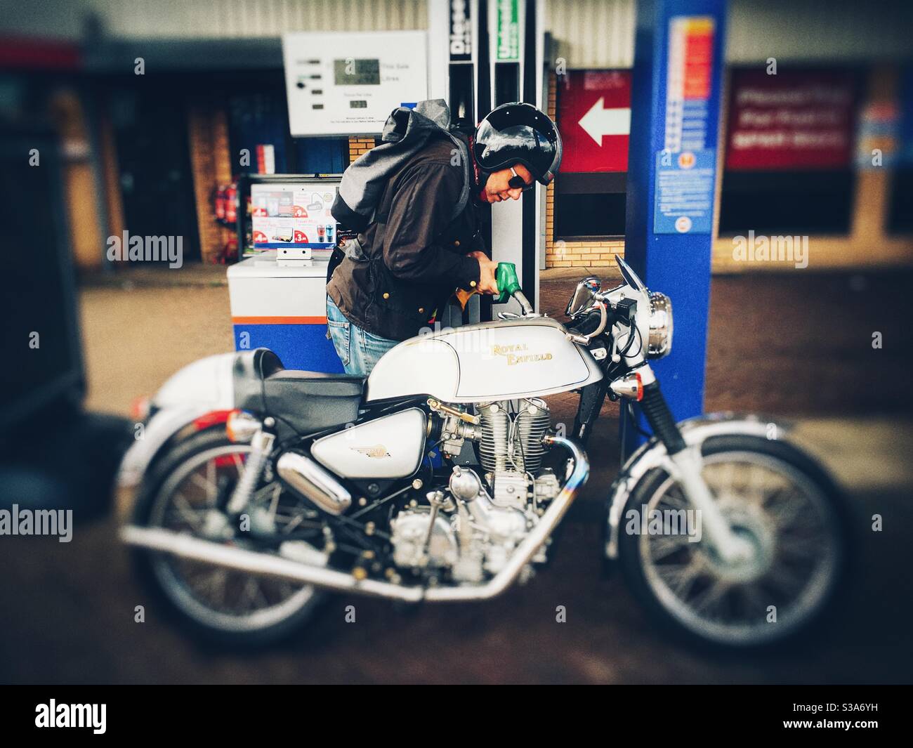 Royal Enfield motorcycle Stock Photo - Alamy