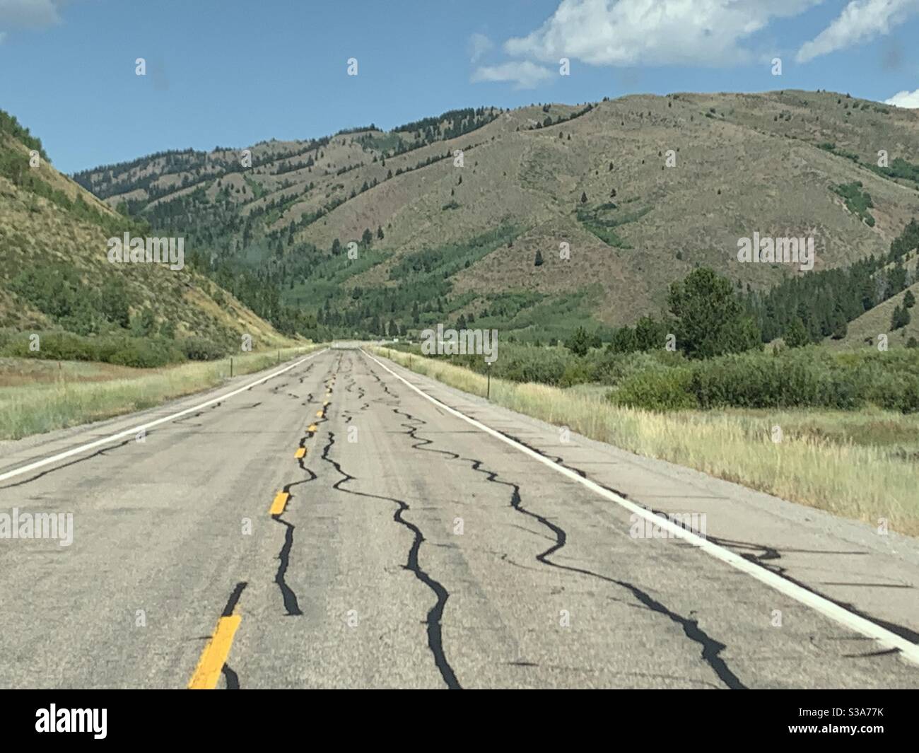 Yellowstone Road High Resolution Stock Photography and Images - Alamy