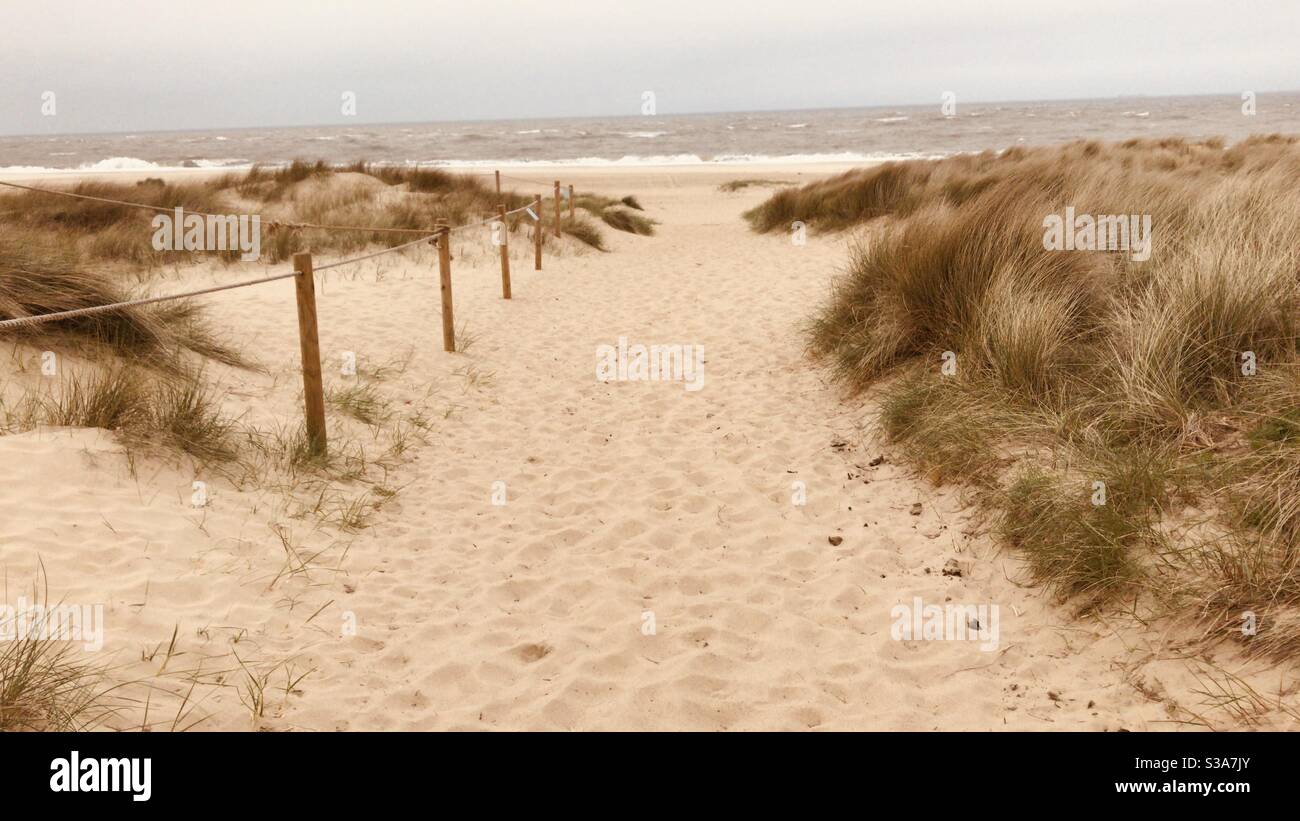 Winterton dunes hi-res stock photography and images - Alamy