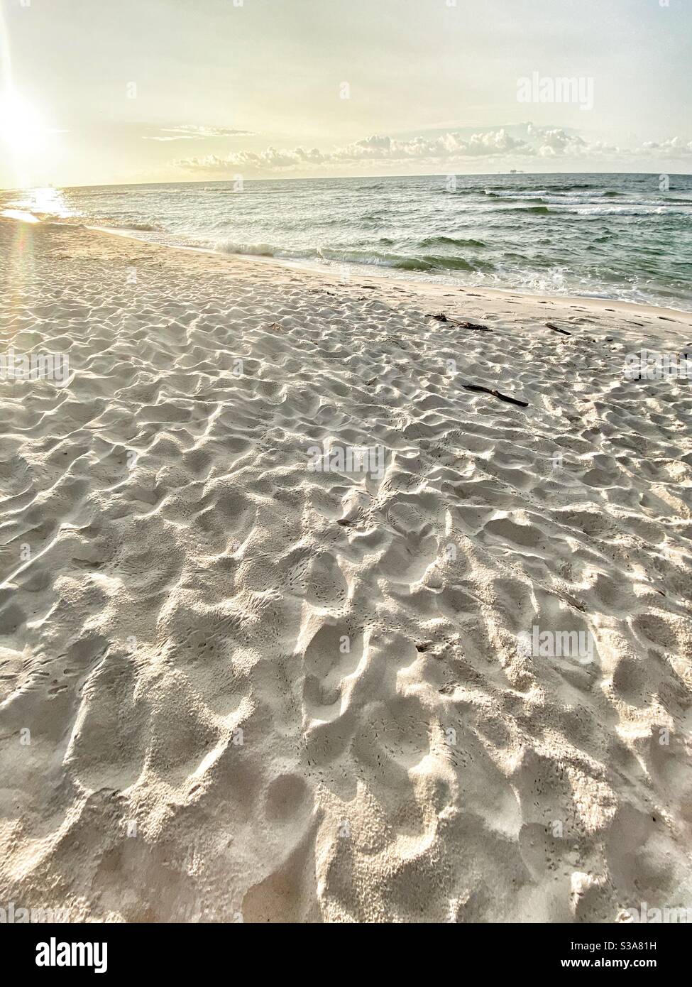 Sand after the rain Stock Photo - Alamy