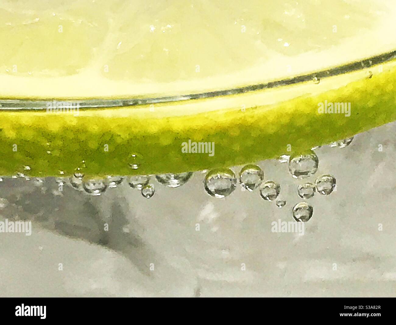 Close up view lemon slice hi-res stock photography and images - Alamy