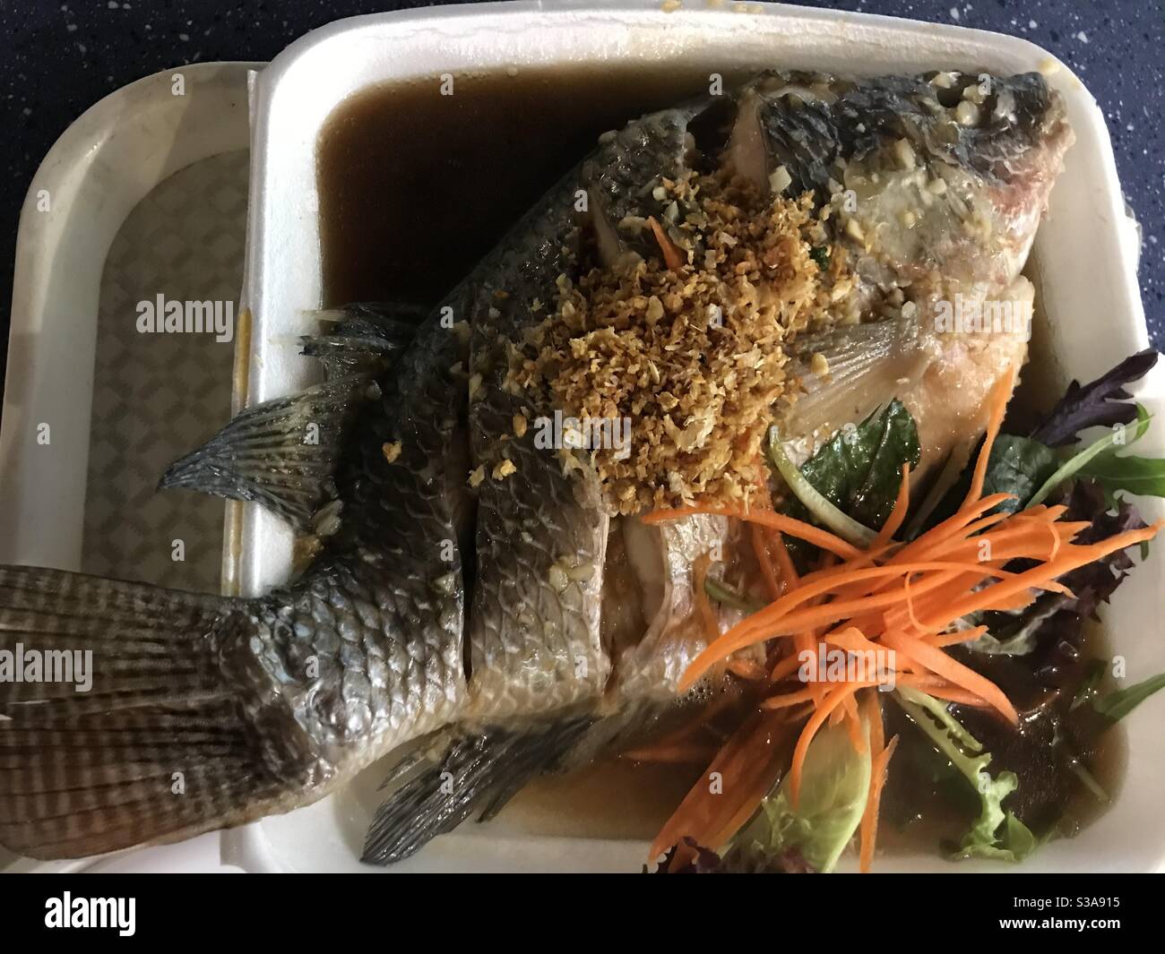 Steamed fish hi-res stock photography and images - Alamy