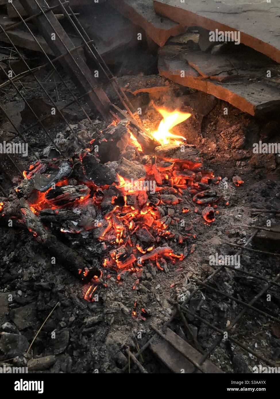Fire nature wood hi-res stock photography and images - Alamy