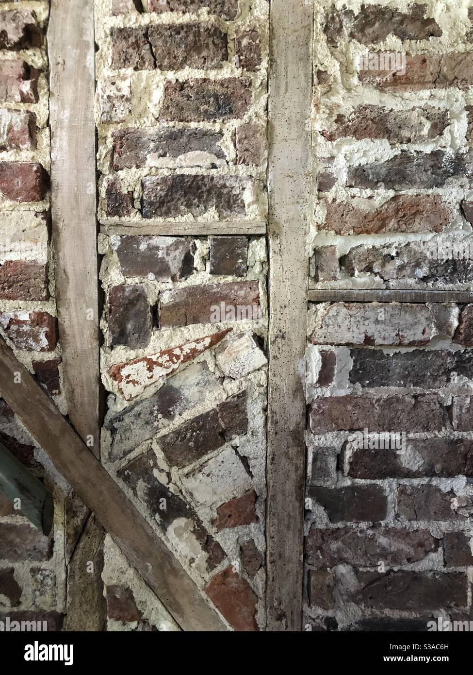 Vintage brick wall Stock Photo - Alamy