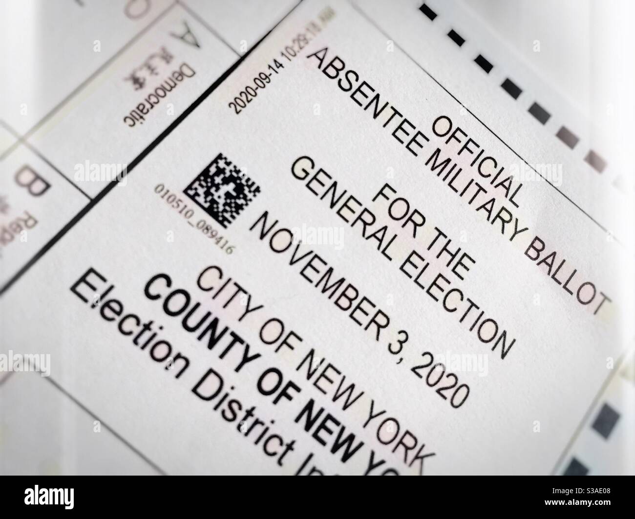 Military ballot hi-res stock photography and images - Alamy