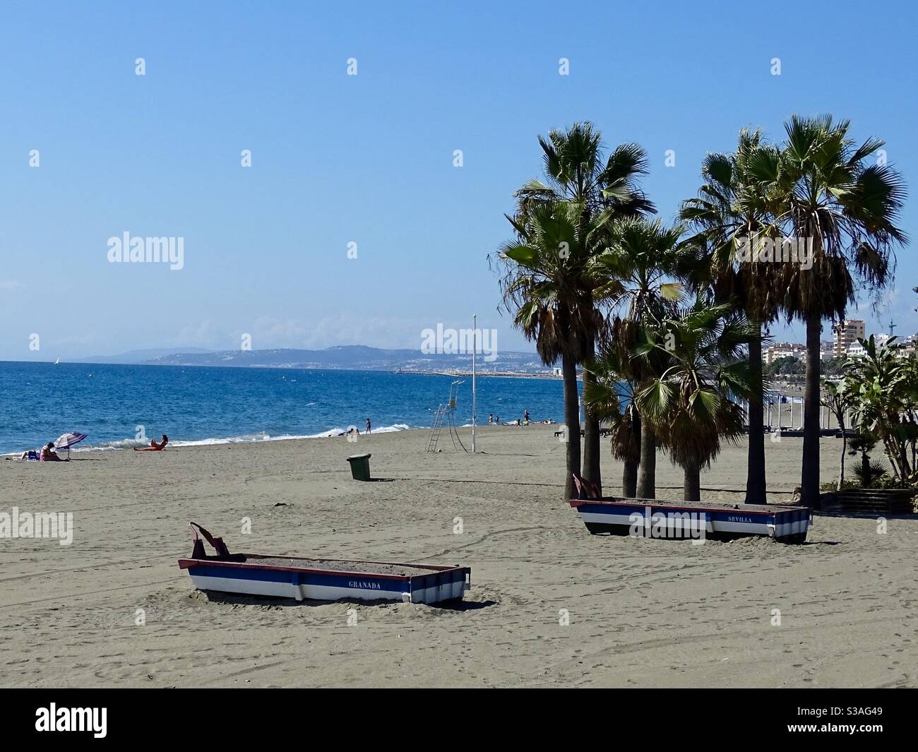 Estepona spain beach hi-res stock photography and images - Alamy