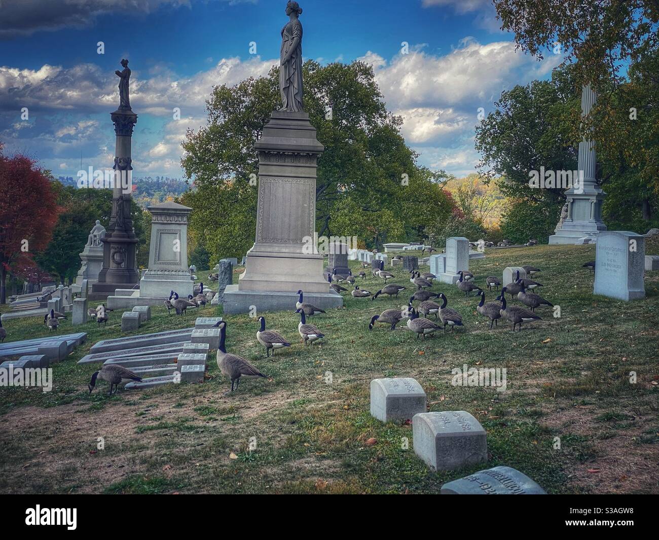 Hanging cemetery hi-res stock photography and images - Alamy