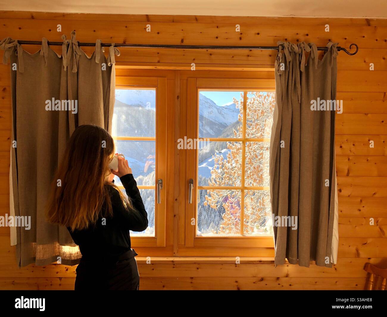 Coffee view hi-res stock photography and images - Alamy