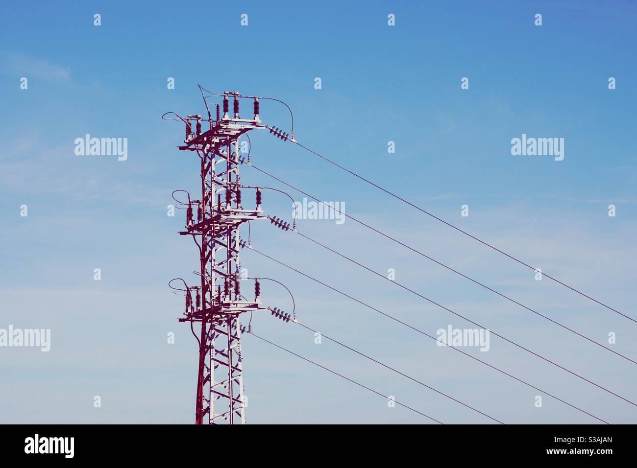 Electricity tower hi-res stock photography and images - Alamy